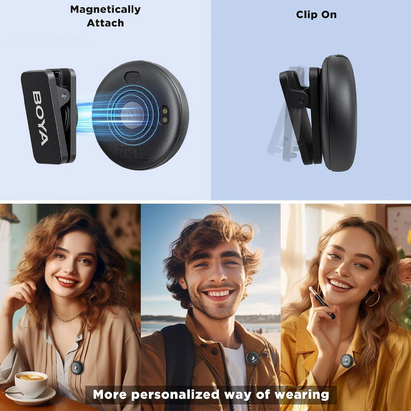 Boya OMIC-D 2.4GHz Dual Channel Wireless Microphone System