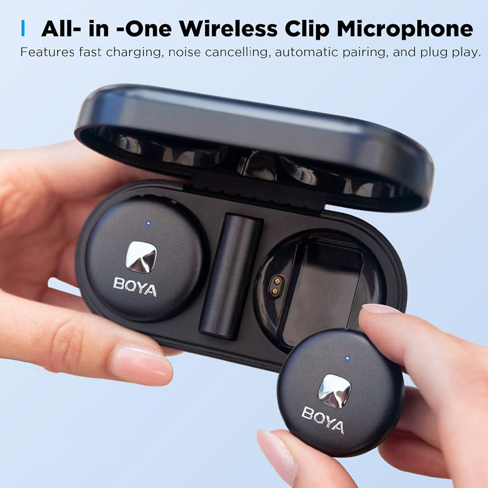 Boya OMIC-D 2.4GHz Dual Channel Wireless Microphone System