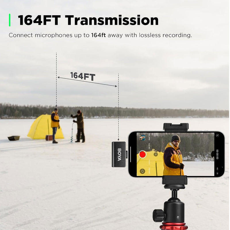 Boya OMIC-D 2.4GHz Dual Channel Wireless Microphone System