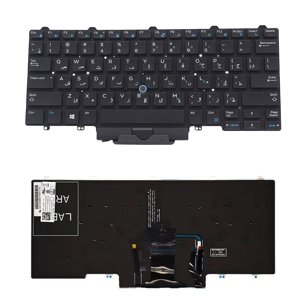Dell Latitude E7470-E7480-E5450 Laptop Internal Backlit Keyboard