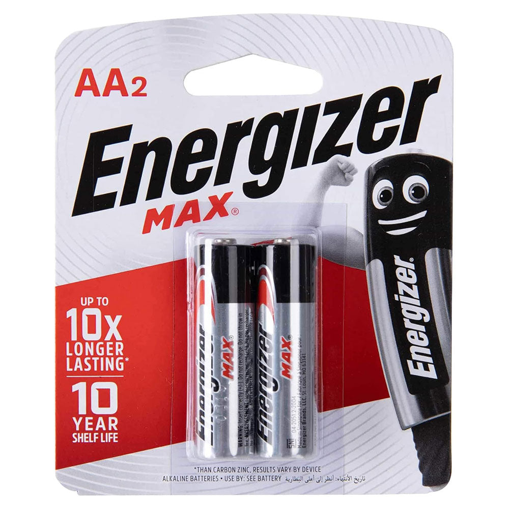 Energizer Max AA2 Battery | KIMO STORE BATTERIES
