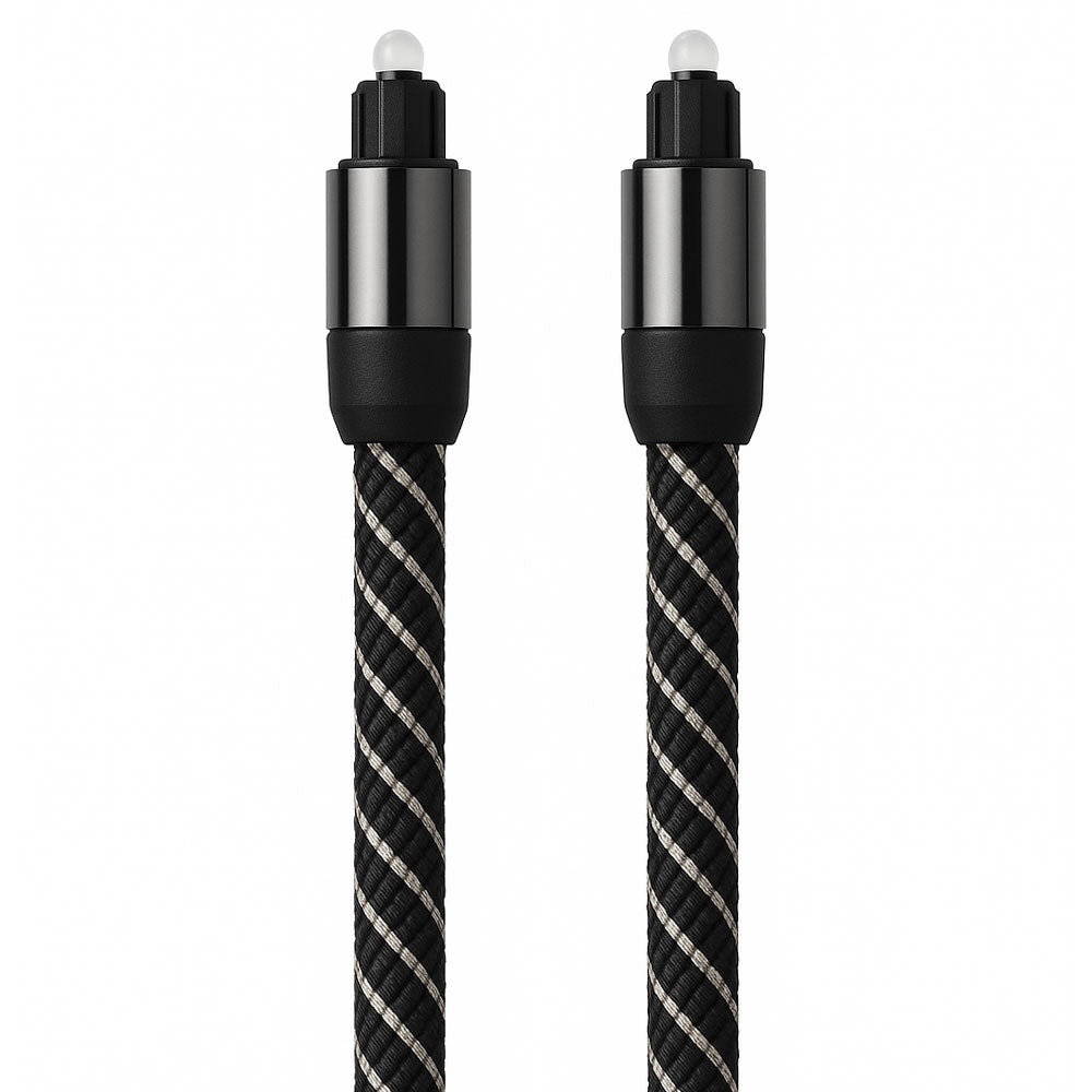Fiber Optic Audio Cable 5m - Black | Kimo Store Electronics