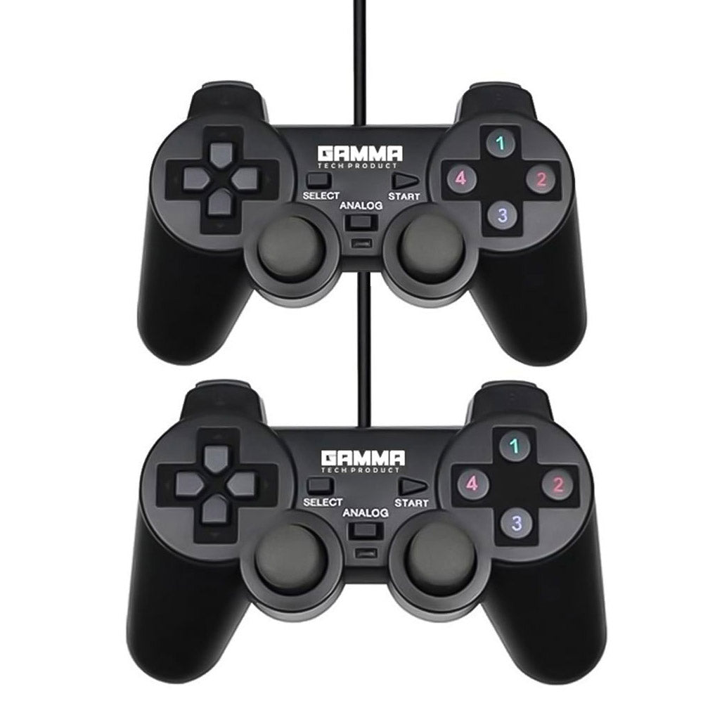 Gamma GT-201 Double Wired Gamepad With Analog | Kimo