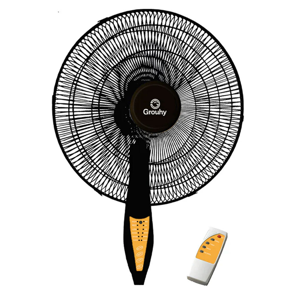 Grouhy Wall Fan With Remote UW-18026-R 18 Inch | Kimo