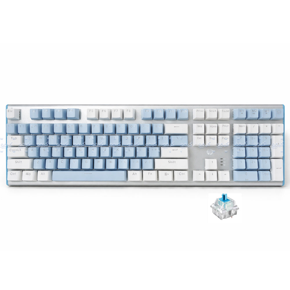 HP GK600F Blue Switch Wired Rainbow Gaming Keyboard English