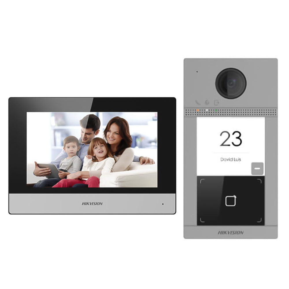 Hikvision DS-KIS604-P(C) IP Video Intercom Kit | Kimo Store