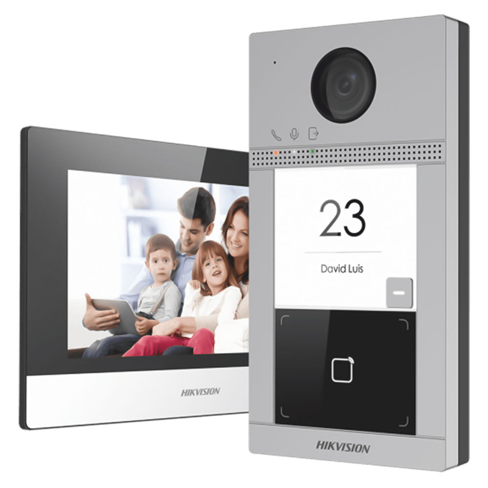 Hikvision DS-KIS604-P(C) IP Video Intercom Kit | Kimo Store