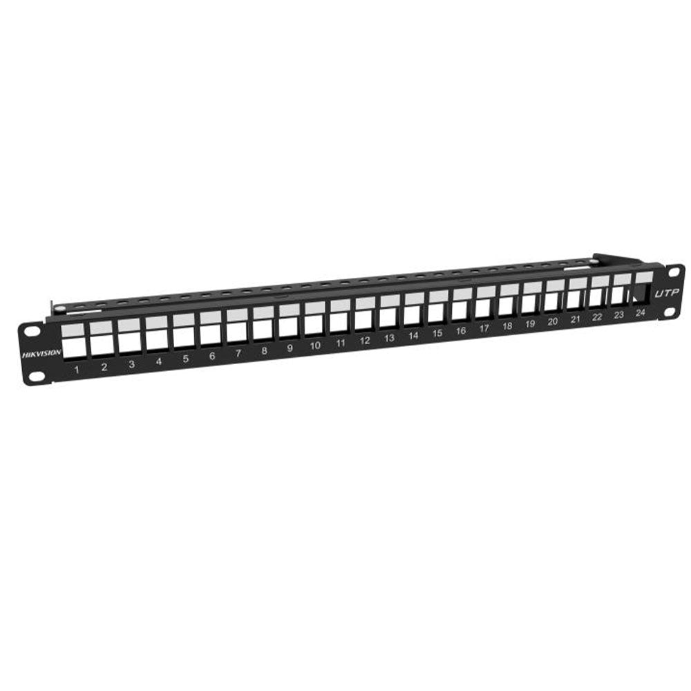 Hikvision DS-1CP0U24-1U Unloaded Patch Panel 24 Ports