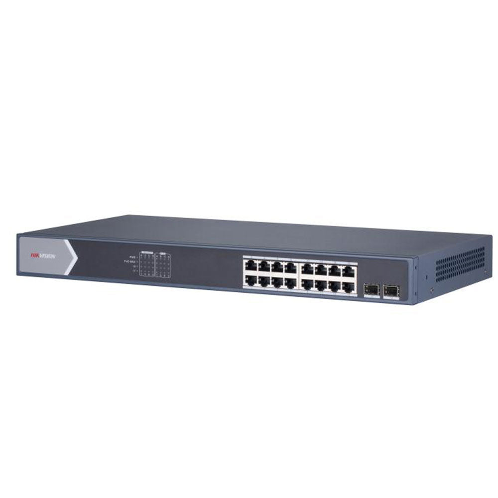 Hikvision DS-3E0518P-E/M Unmanaged Rackmount PoE Switch