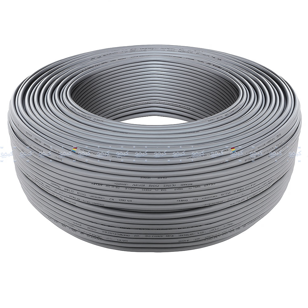 Margo Coaxial Cable RG174 200m - Gray | kimo store
