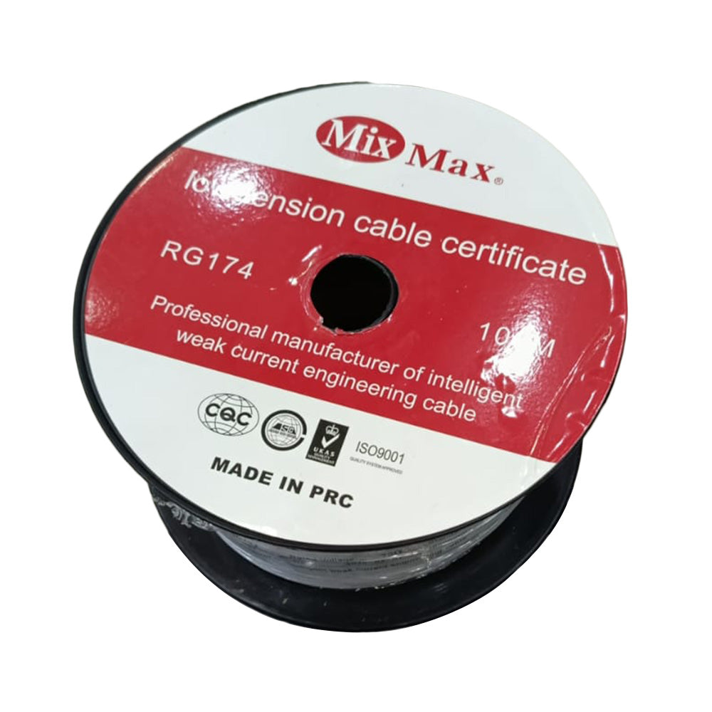 Mixmax Coaxial Cable RG174 100m | Kimo Store