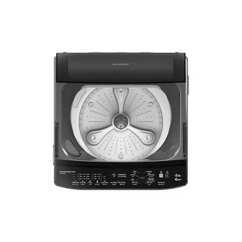 Sharp Top Load Automatic Washing Machine Pump ES-TN09GSLP 9Kg - Silver