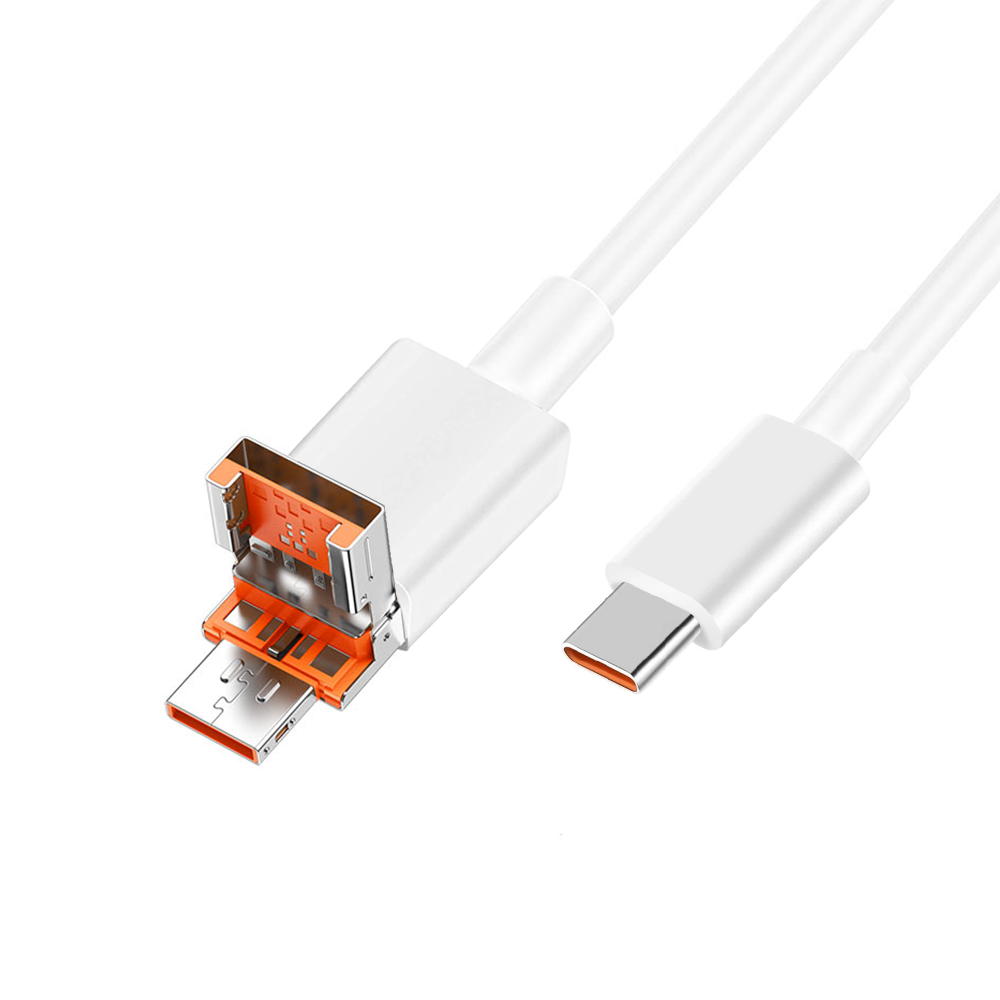Smart Gate 2 in 1 USB + Type-C To Type-C Cable | kimo