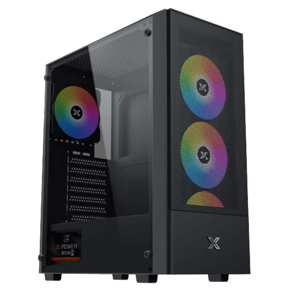 Xigmatek Hero II Air Mid Tower Case + X-Power Supply 80+ 600W