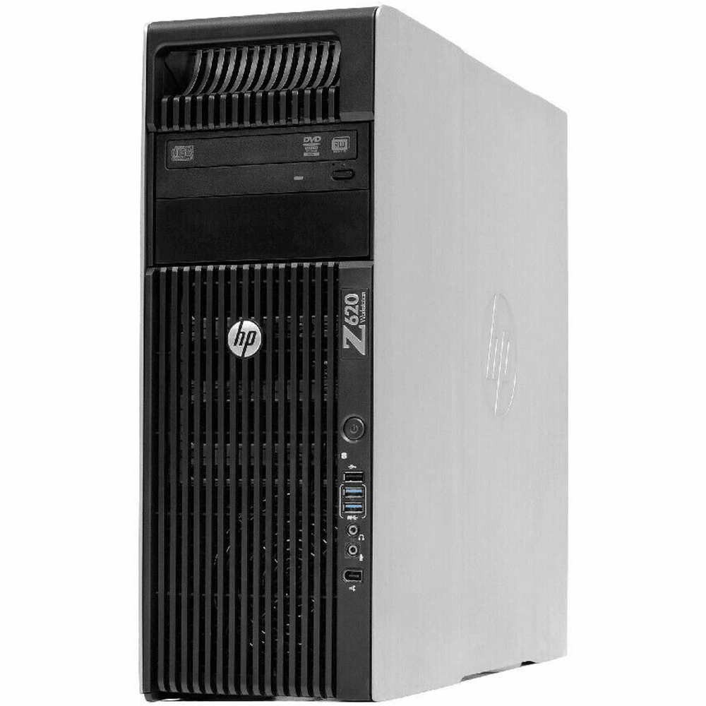 HP Z620 Workstation (2x CPU Intel Xeon E5-2640 - 8GB DDR3 - No Hard ...