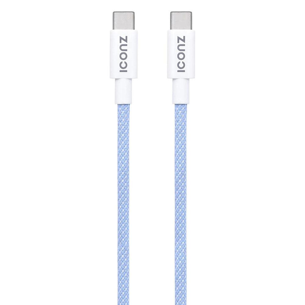 Iconz Link C16 CCD1L Type-C To Type-C Cable 36W Fast Charging 1m - Blu