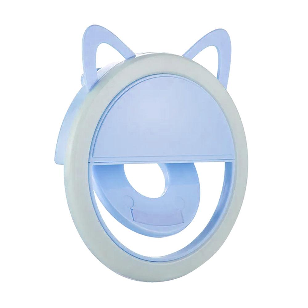 Cat Ears Phone Clip Selfie Ring Light